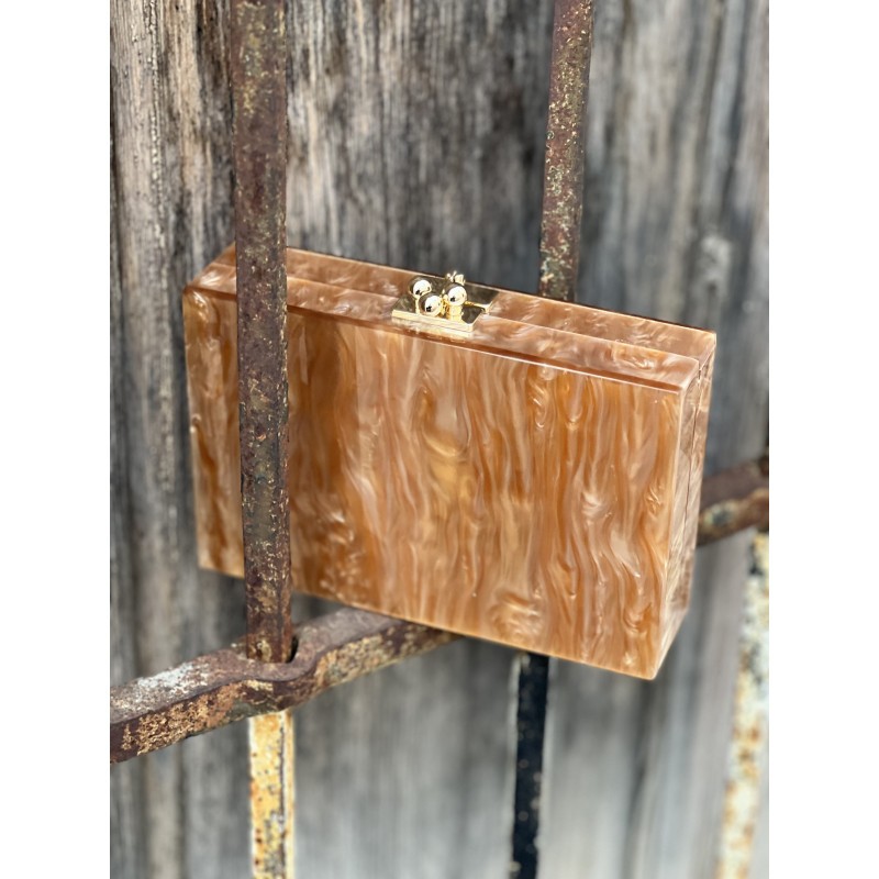 CLUTCH CARAMELO | AZABACHE UTRERA